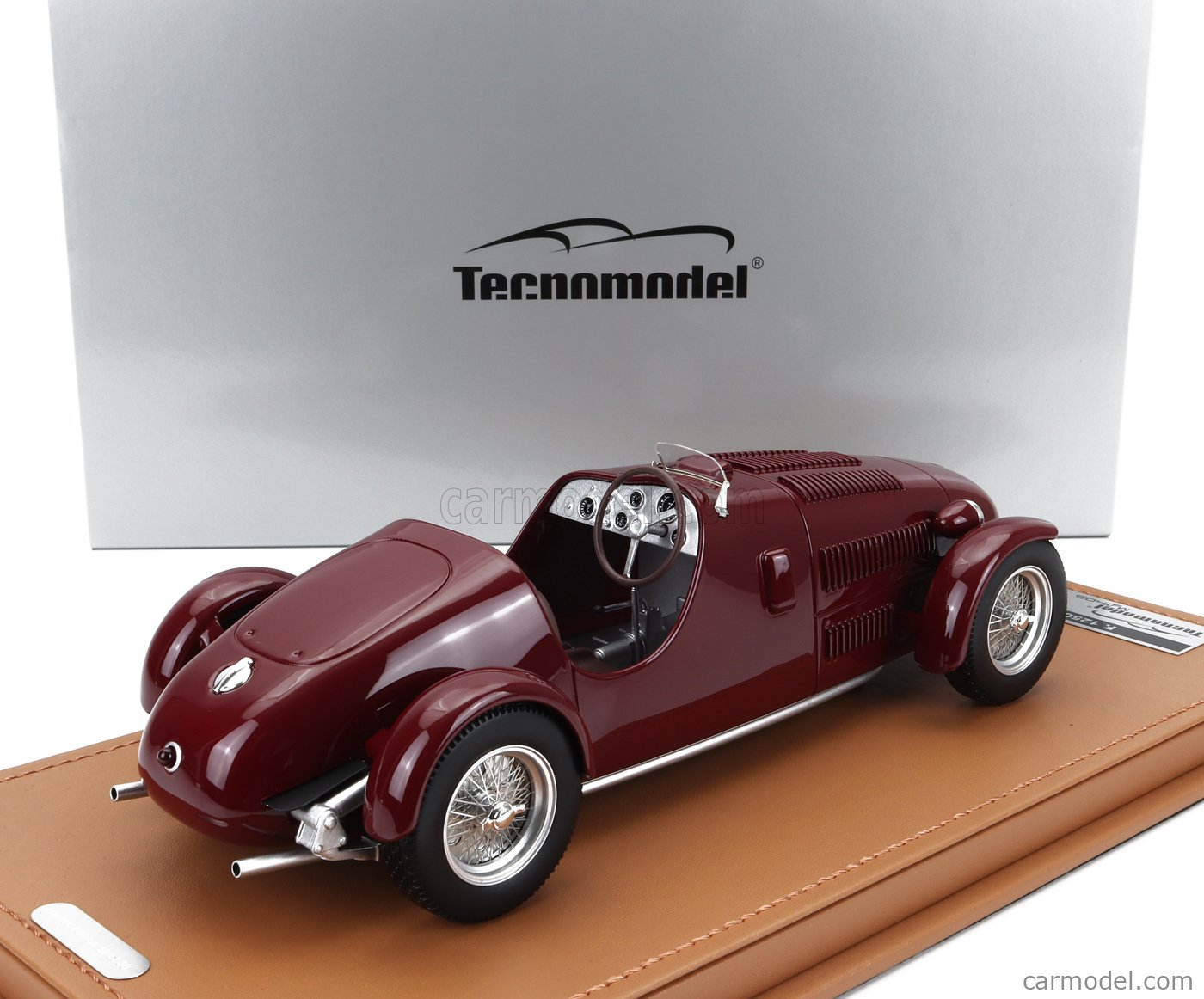 TECNOMODEL TM18-297A Scale 1/18 | FERRARI F1 125C PRESS VERSION 1947 RED