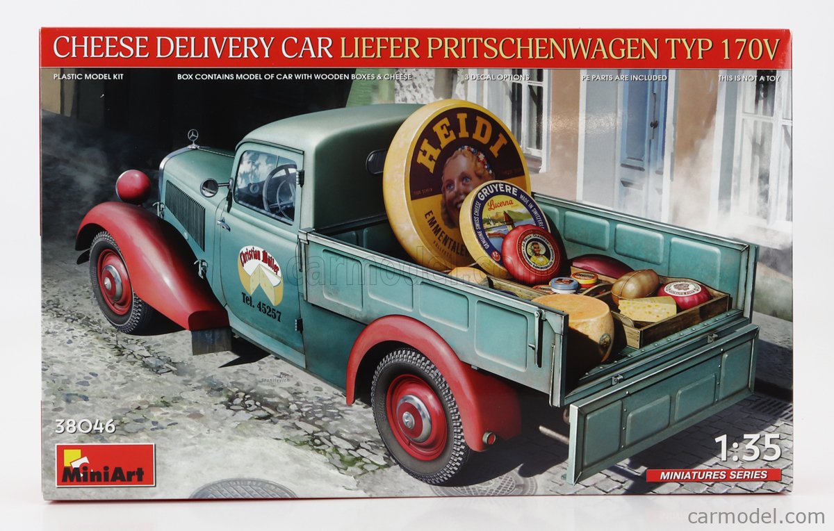 MINIART 38046 Echelle 1/35 | MERCEDES BENZ TYPE 170V LIEFER ...