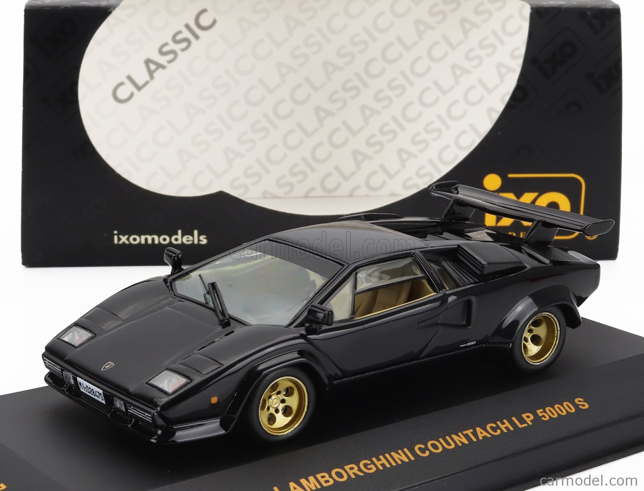 IXO-MODELS CLC017 Scale 1/43 | LAMBORGHINI COUNTACH LP5000S 1982 BLACK
