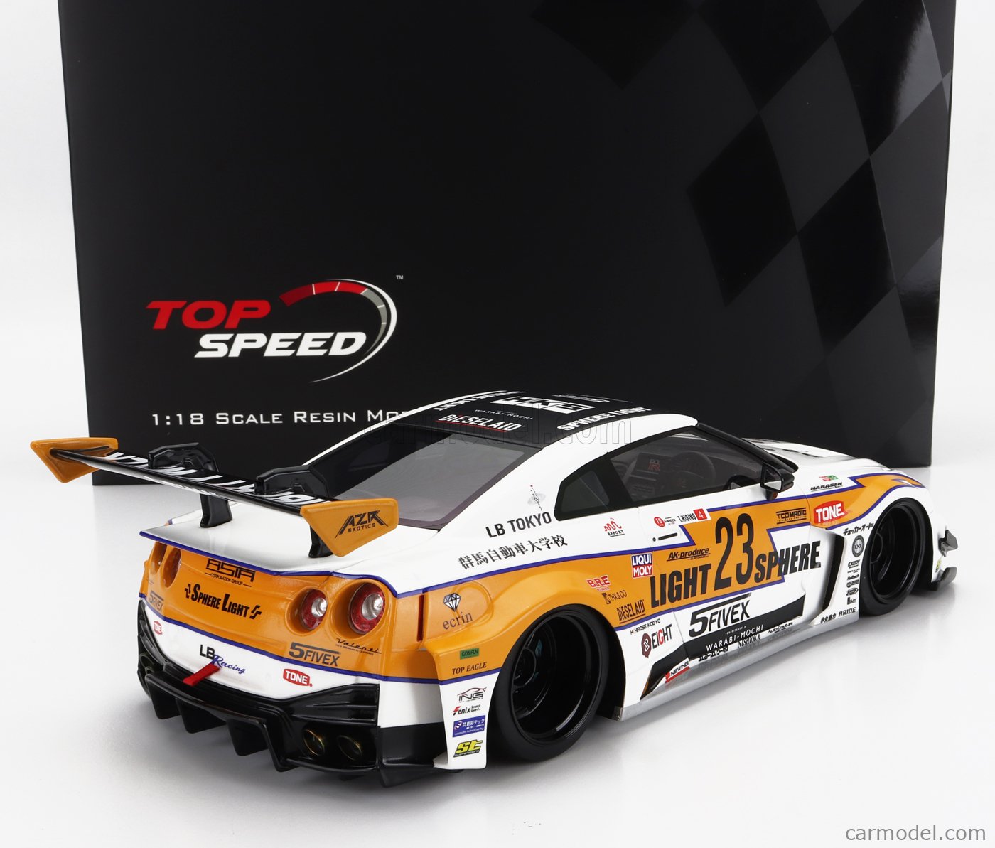 TRUESCALE TS0466 Scale 1/18 | NISSAN 35GT-RR LB-SILHOUETTE 2 VERSION N ...