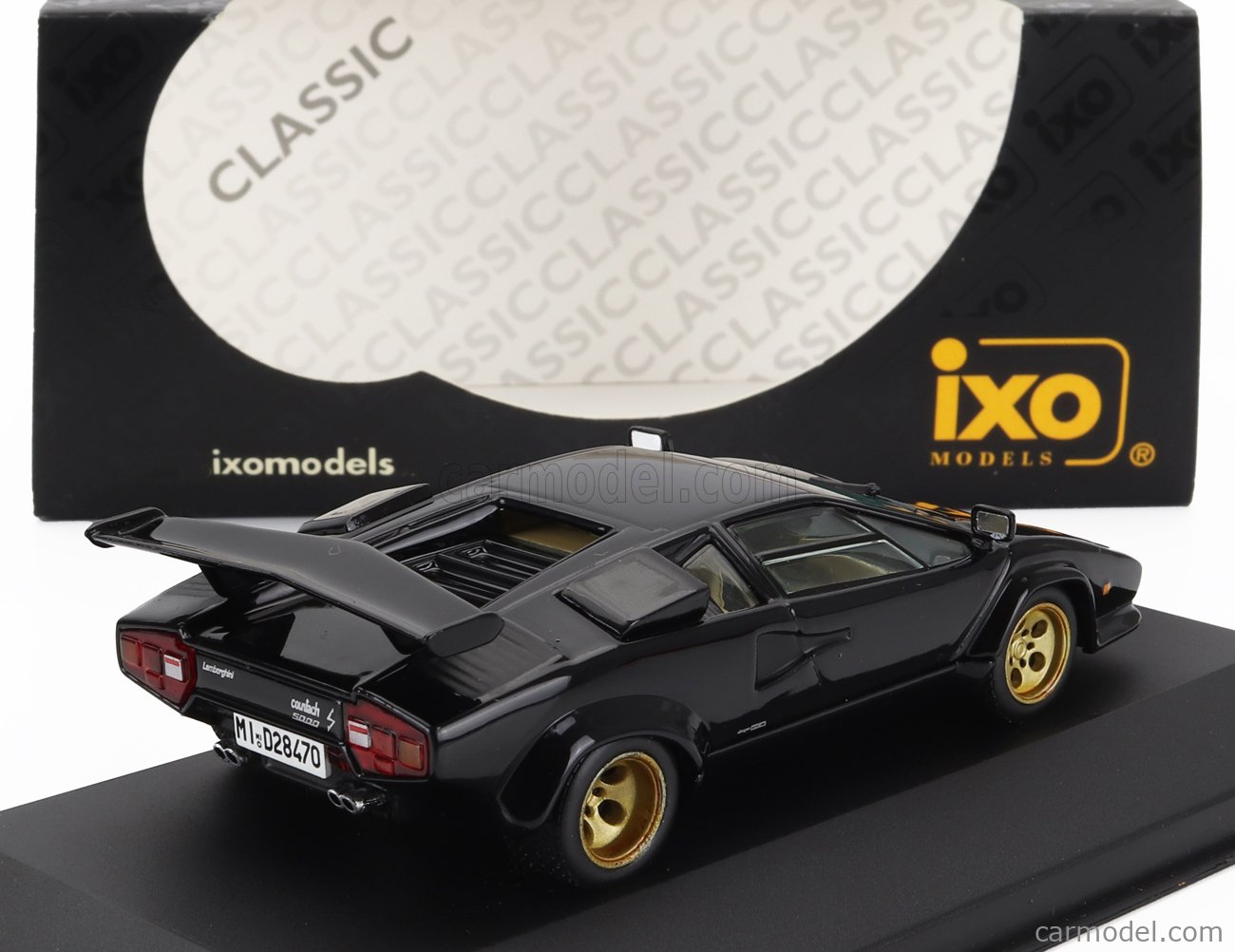 IXO-MODELS CLC017 Scale 1/43 | LAMBORGHINI COUNTACH LP5000S 1982 BLACK