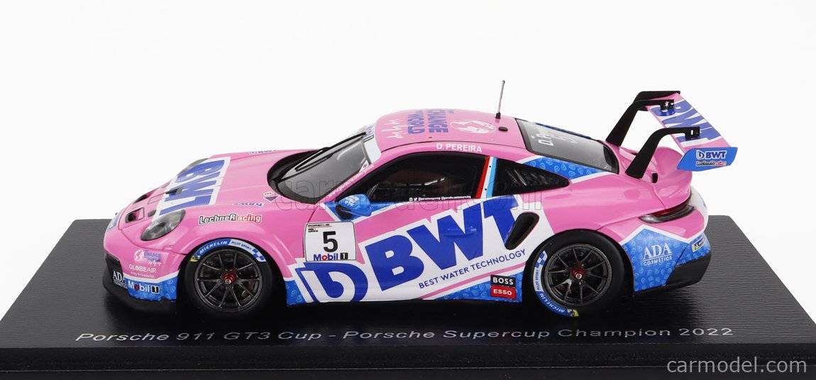 SPARK-MODEL S5232 Scale 1/43 | PORSCHE 911 991-2 GT3 TEAM BWT N 5 ...
