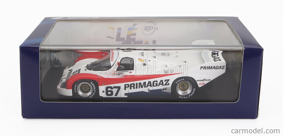 SPARK-MODEL S9892 Scale 1/43 | PORSCHE 962C 3.0L TURBO TEAM OBERMAIER RACING N 67 24h LE MANS ...