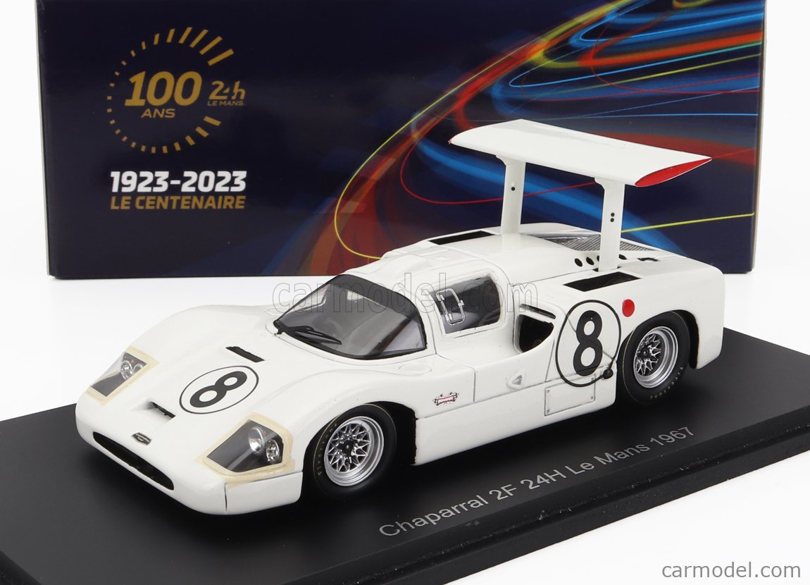 SPARK-MODEL S9445 Echelle 1/43 | CHAPARRAL 2F CHEVROLET 7.0L V8 TEAM CHAPARRAL CARS INC. N 8 24h ...