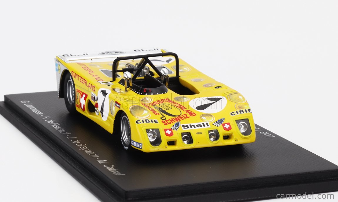 SPARK-MODEL S9434 Scale 1/43 | LOLA T280 COSWORTH DFV 3.0L V8 TEAM ECURIE BONNIER N 7 24h LE ...