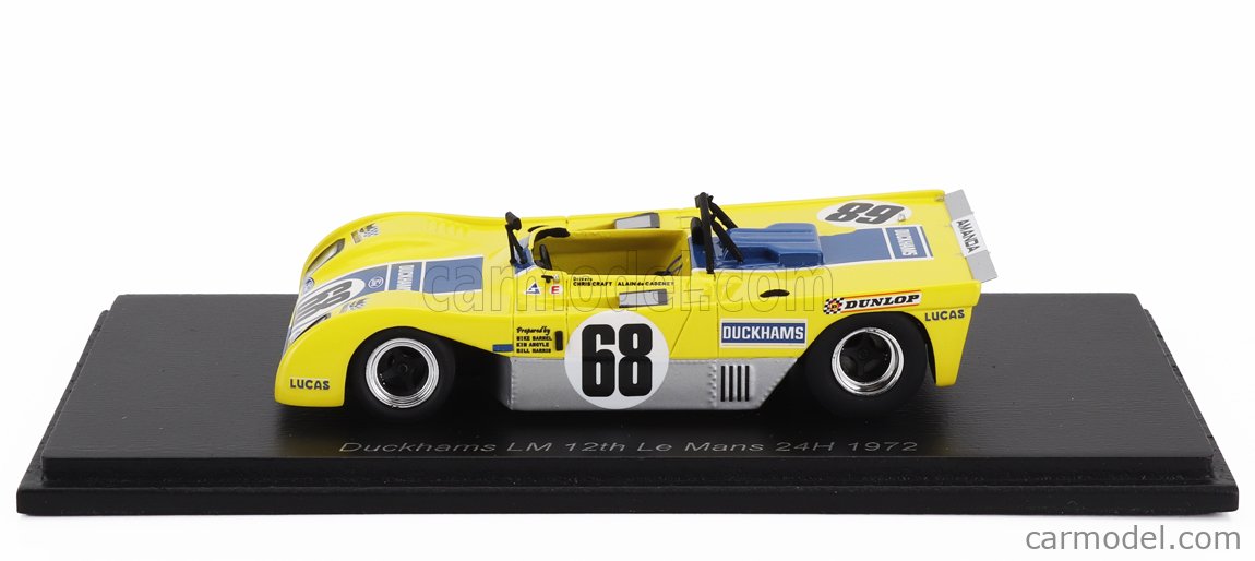 SPARK-MODEL S9428 Echelle 1/43 | DUCKHAMS LM72 COSWORTH DFV 3.0L V8 TEAM DUCKHAM'S OIL MOTOR ...