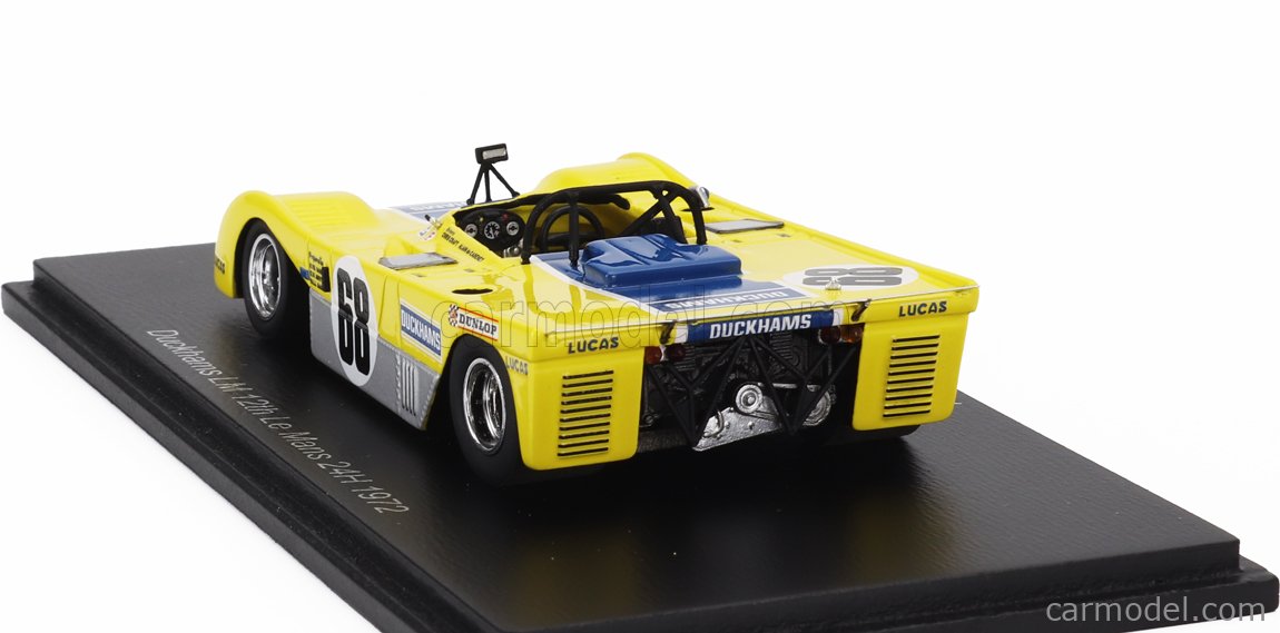 SPARK-MODEL S9428 Echelle 1/43 | DUCKHAMS LM72 COSWORTH DFV 3.0L V8 TEAM DUCKHAM'S OIL MOTOR ...