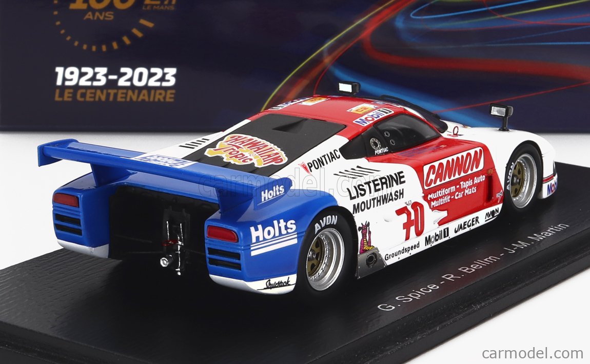 SPARK-MODEL S6800 Scale 1/43 | SPICE SE86C 3.3L V8 TEAM SPICE ...
