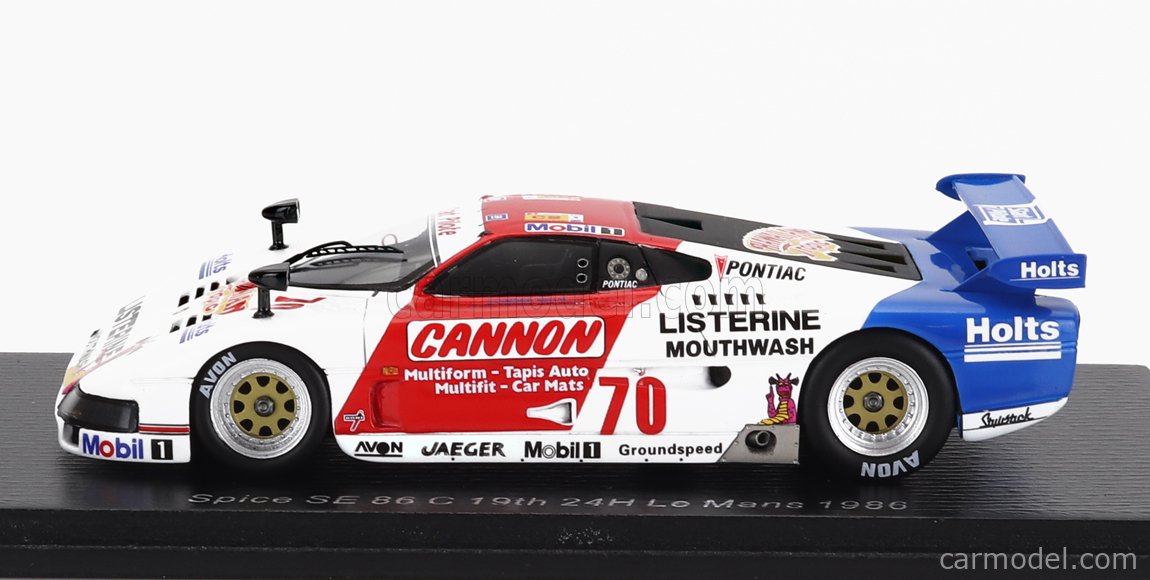 SPARK-MODEL S6800 Scale 1/43 | SPICE SE86C 3.3L V8 TEAM SPICE ...