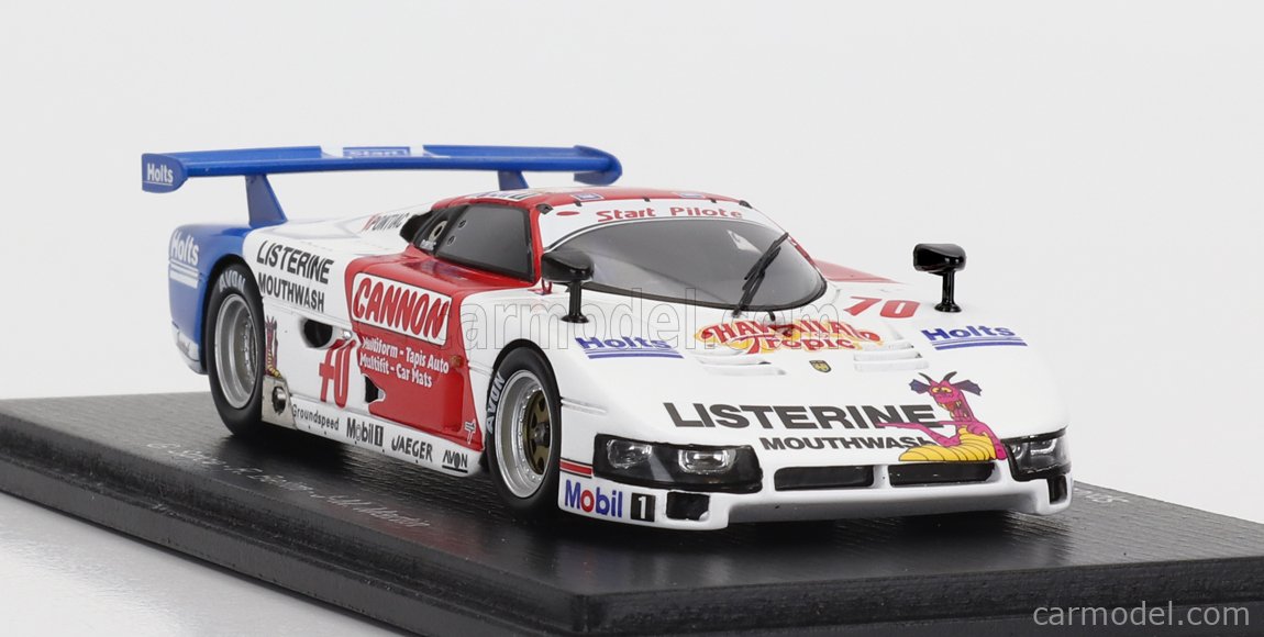 SPARK-MODEL S6800 Scale 1/43 | SPICE SE86C 3.3L V8 TEAM SPICE ...
