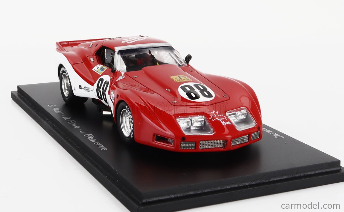 SPARK-MODEL S6390 Echelle 1/43 | CHEVROLET CORVETTE C3 7.0L V8 TEAM D ...