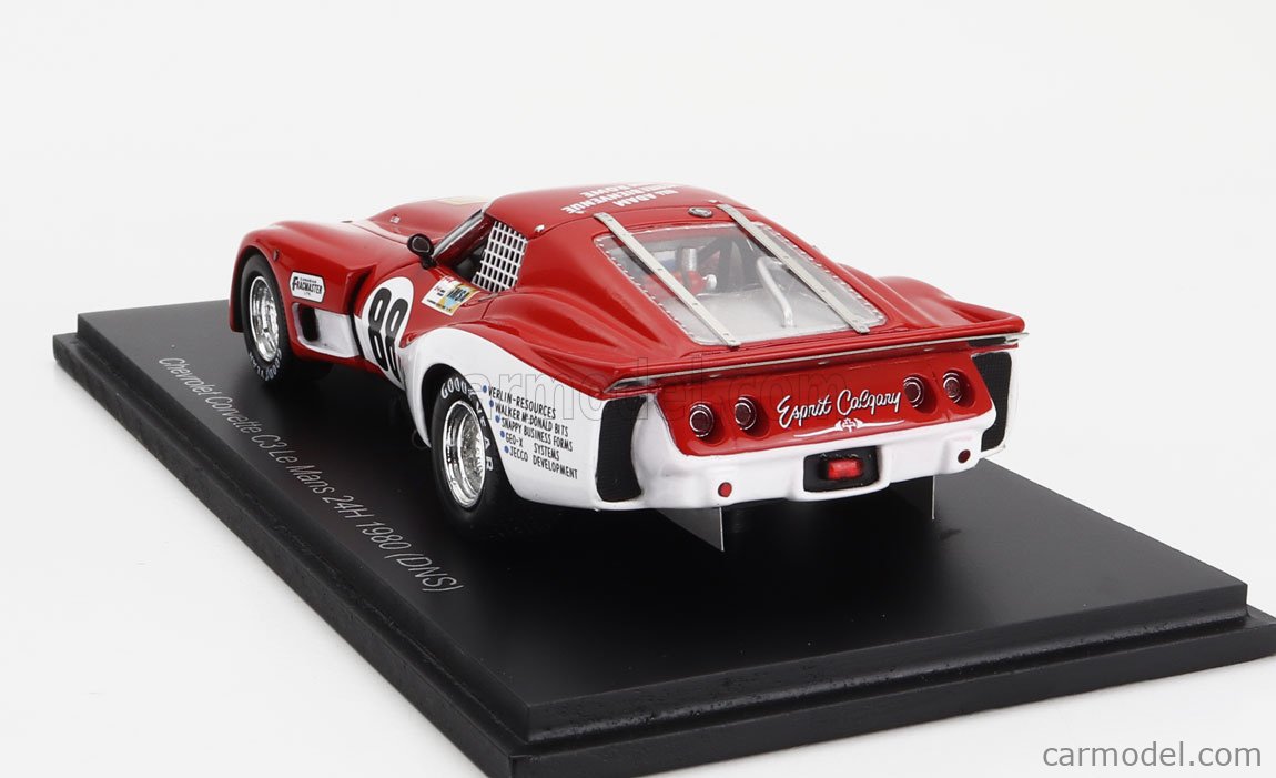 SPARK-MODEL S6390 Scale 1/43 | CHEVROLET CORVETTE C3 7.0L V8 TEAM D ...