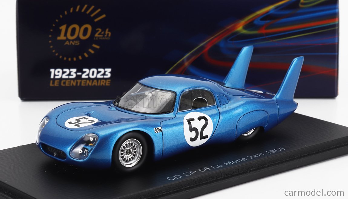 SPARK-MODEL S4596 Scale 1/43 | PEUGEOT CD SP66 TEAM AUTOMOBILES CD N 52 ...