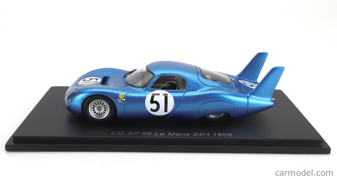 SPARK-MODEL S4595 Scale 1/43 | PEUGEOT CD SP66 TEAM AUTOMOBILES CD N 51 ...