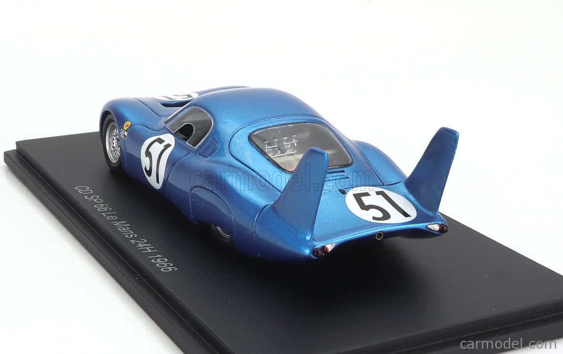 SPARK-MODEL S4595 Scale 1/43 | PEUGEOT CD SP66 TEAM AUTOMOBILES CD N 51 ...