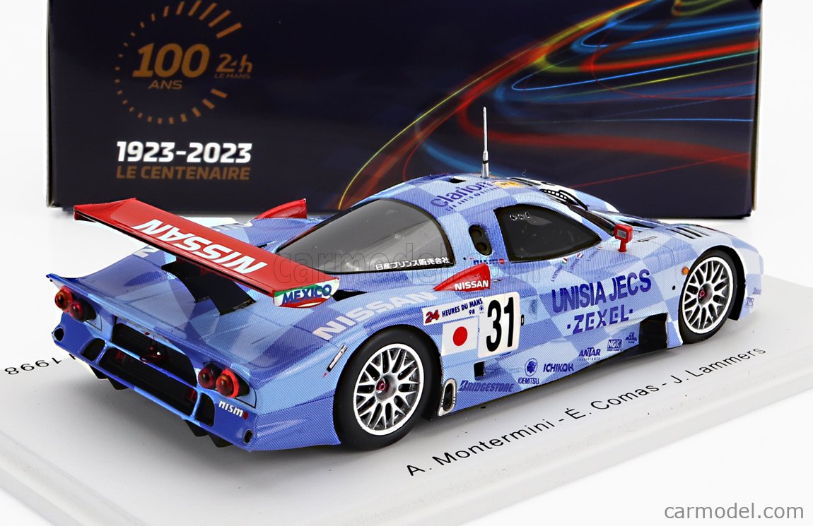 SPARK-MODEL S3631 Scale 1/43 | NISSAN R390 GT1 3.5L TURBO TEAM NISSAN MOTORSPORT N 31 24h LE ...