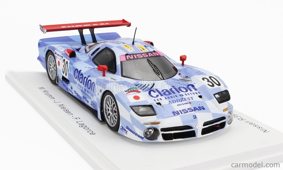 SPARK-MODEL S3630 Scale 1/43 | NISSAN R390 GT1 3.5L TURBO TEAM NISSAN MOTORSPORT N 30 24h LE ...