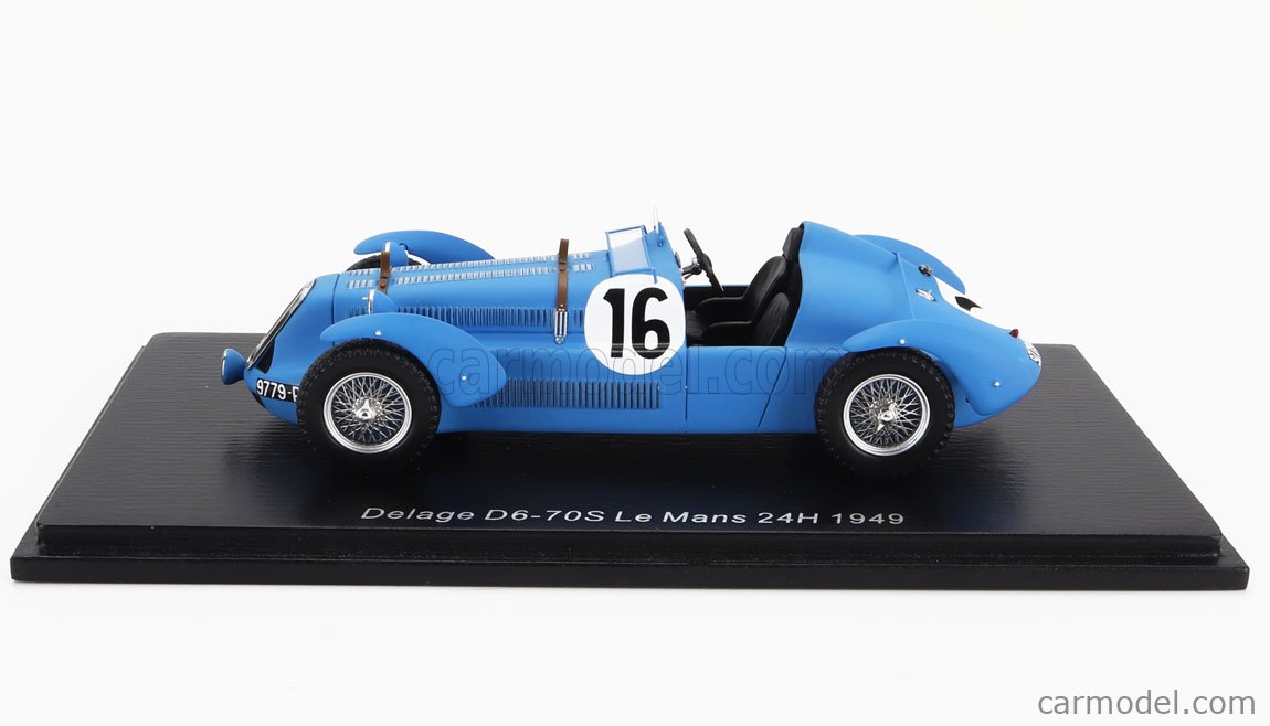 SPARK-MODEL S2731 Scale 1/43 | DELAGE D6-70S 3.0L TEAM MARC VERSINI N ...