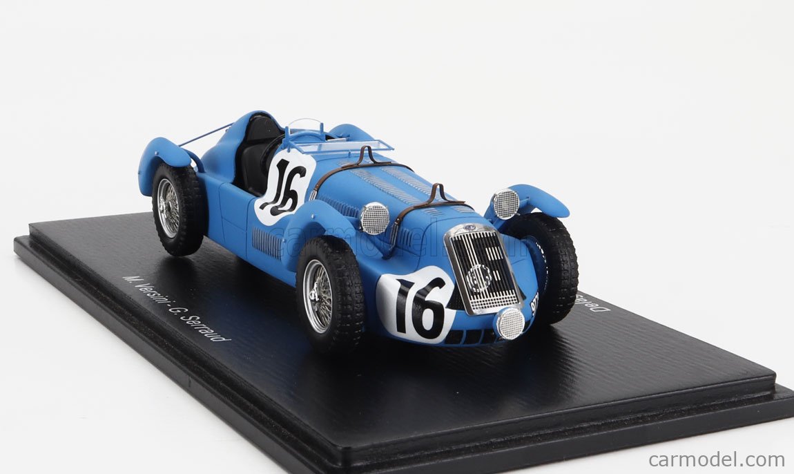 SPARK-MODEL S2731 Scale 1/43 | DELAGE D6-70S 3.0L TEAM MARC VERSINI N ...