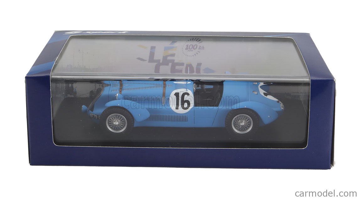 SPARK-MODEL S2731 Scale 1/43 | DELAGE D6-70S 3.0L TEAM MARC VERSINI N ...