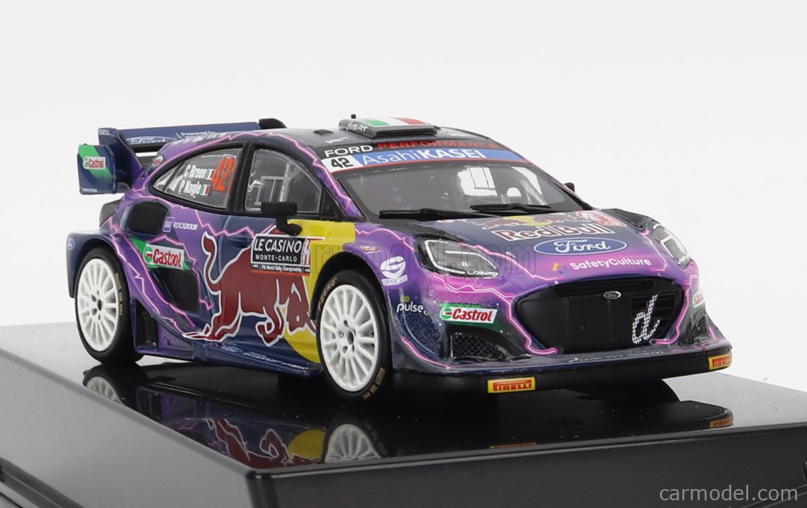 IXO-MODELS RAM829 Scala 1/43 | FORD ENGLAND PUMA RALLY1 RED BULL TEAM ...