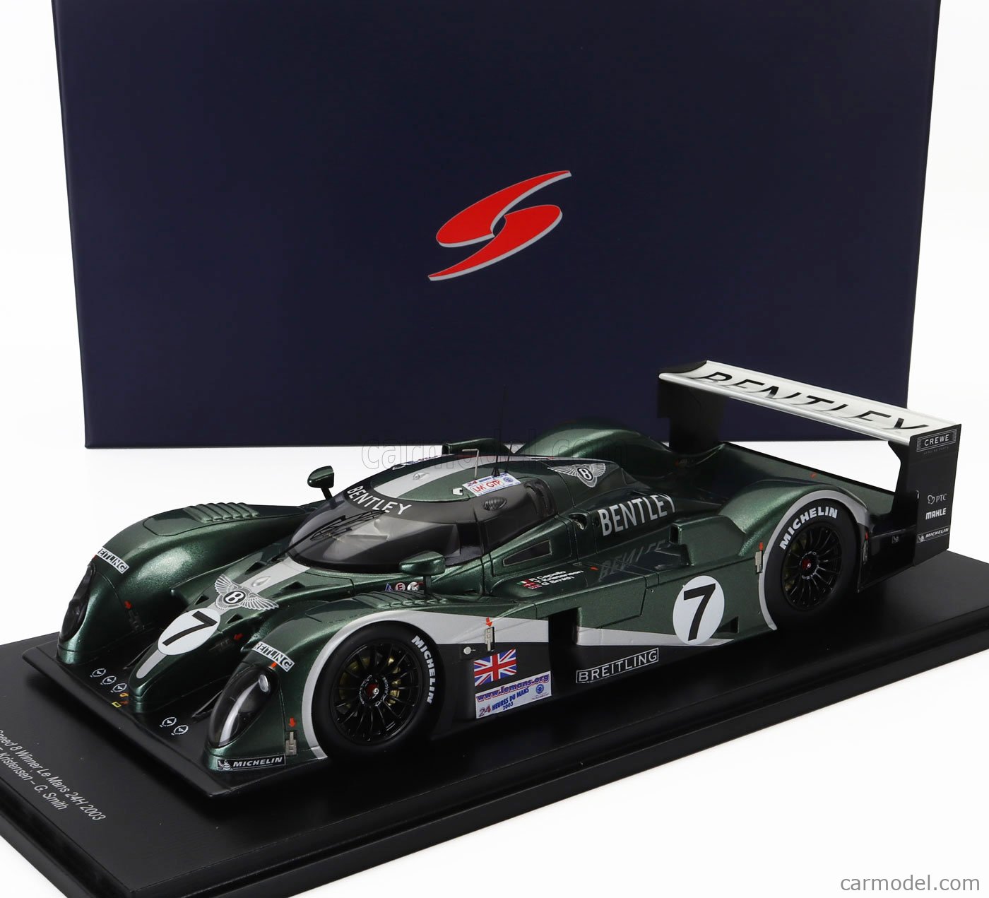 SPARK-MODEL 18LM03 Echelle 1/18 | BENTLEY SPEED 8 4.0L TURBO V8 TEAM ...