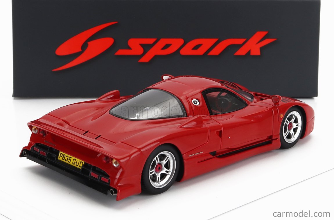 SPARK-MODEL S3574 Scale 1/43 | NISSAN R390 GT1 1997 RED