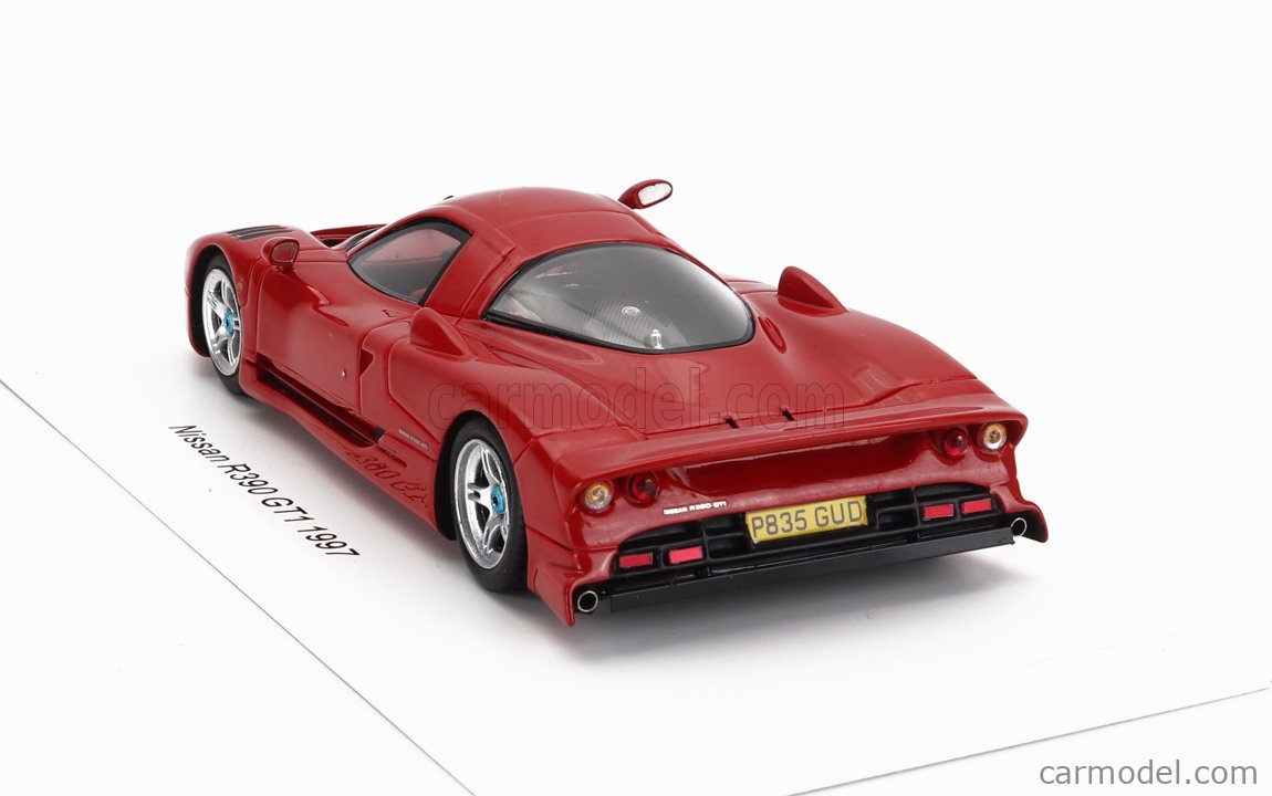 SPARK-MODEL S3574 Scale 1/43 | NISSAN R390 GT1 1997 RED