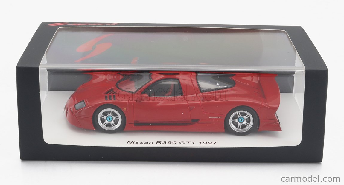 SPARK-MODEL S3574 Scale 1/43 | NISSAN R390 GT1 1997 RED