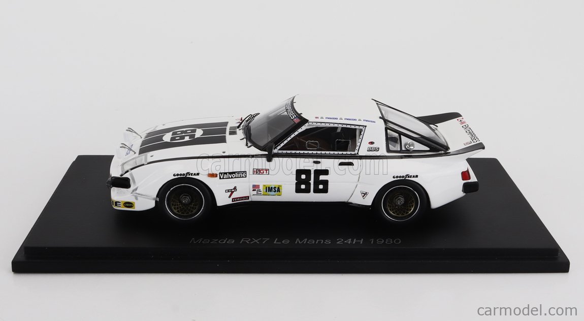 SPARK-MODEL S9470 Scale 1/43 | MAZDA RX7 1146cc TEAM Z & W ENTERPRISES ...