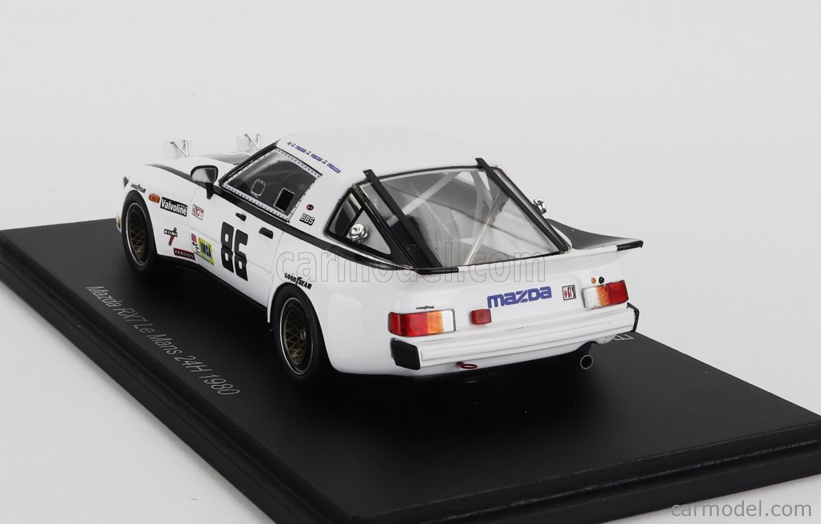 SPARK-MODEL S9470 Scale 1/43 | MAZDA RX7 1146cc TEAM Z & W ENTERPRISES ...
