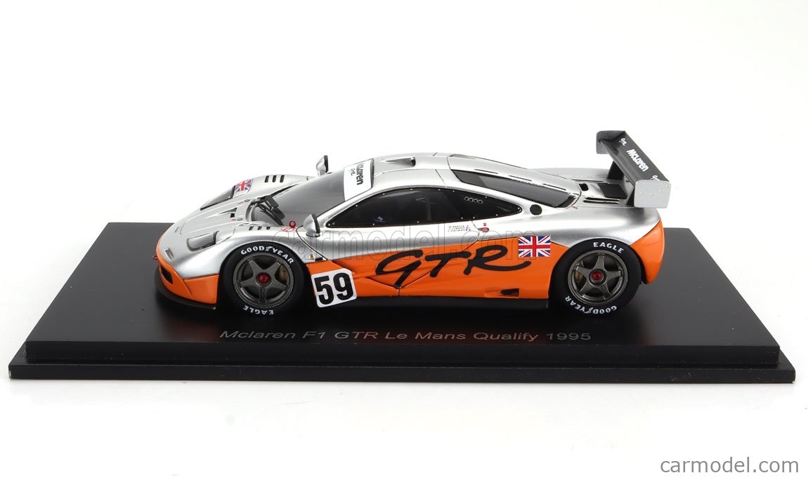 SPARK-MODEL S5060 Scale 1/43 | McLAREN F-1 GTR 6.1L V12 TEAM ESSAIS N 59 PRE-QUALIFICATIONS 24h ...