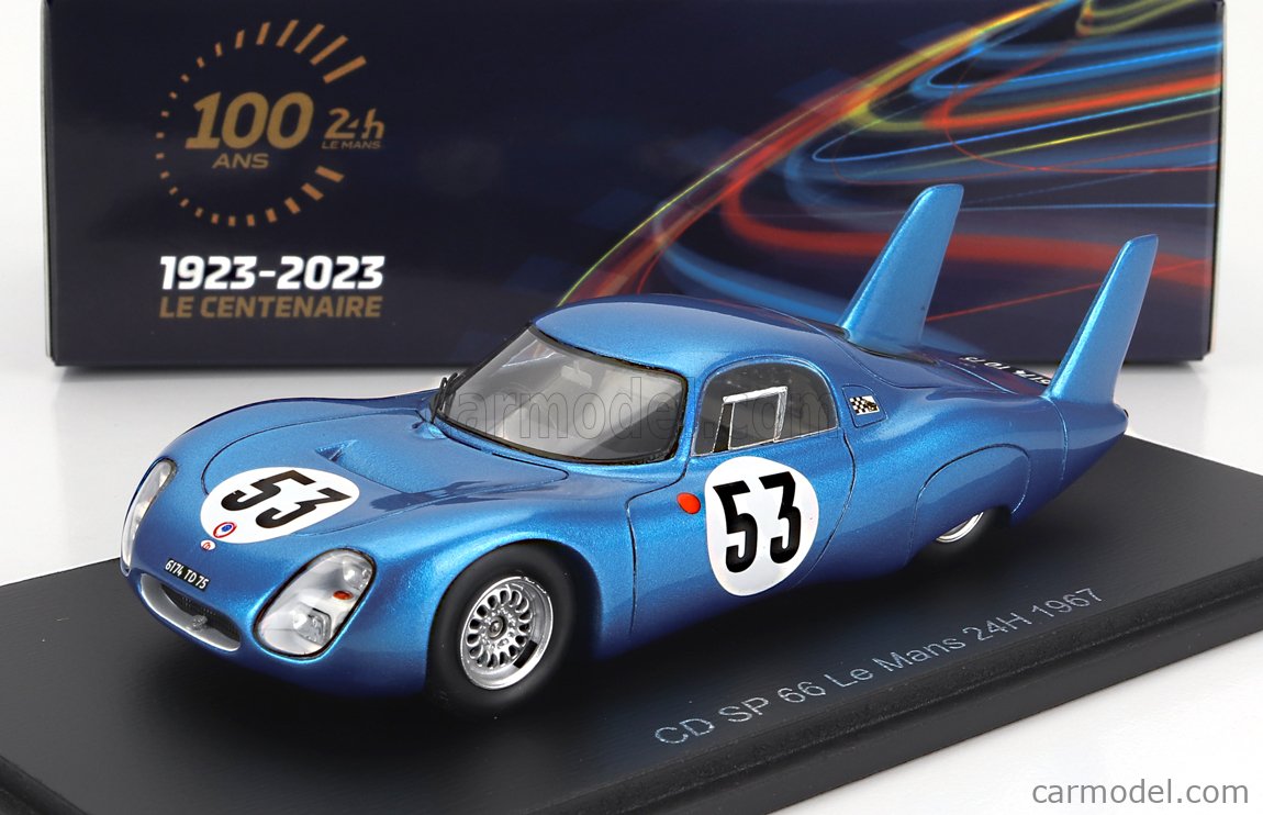 SPARK-MODEL S4599 Scale 1/43 | PEUGEOT CD SP66 TEAM S.E.C. AUTOMOBILES ...