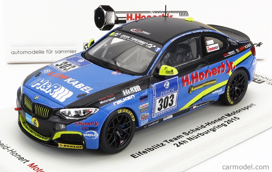 SPARK-MODEL MAB029 Scale 1/43 | BMW 2-SERIES M235i TEAM SCHEID HORNET ...