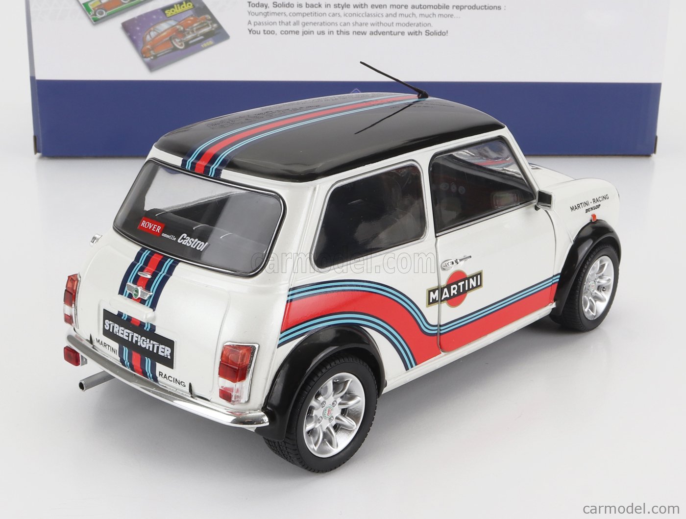 SOLIDO 1800610 Scale 1/18 | MINI COOPER SPORT MARTINI RACING LIVERY ...