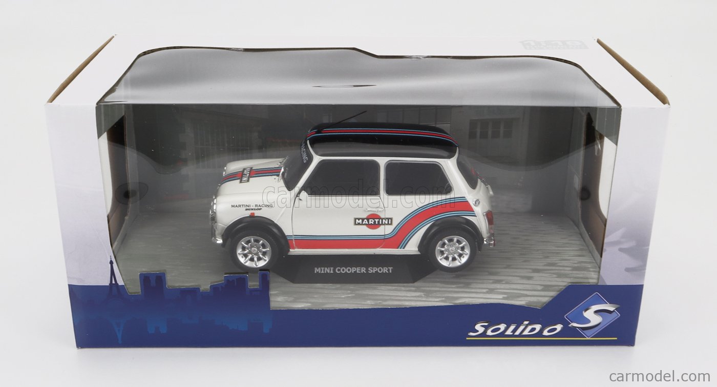 SOLIDO 1800610 Scala 1/18 | MINI COOPER SPORT MARTINI RACING LIVERY ...