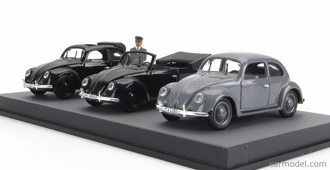 RIO-MODELS 4217/2P Escala 1/43 | VOLKSWAGEN SET 3X BEETLE KAFER KDF ...