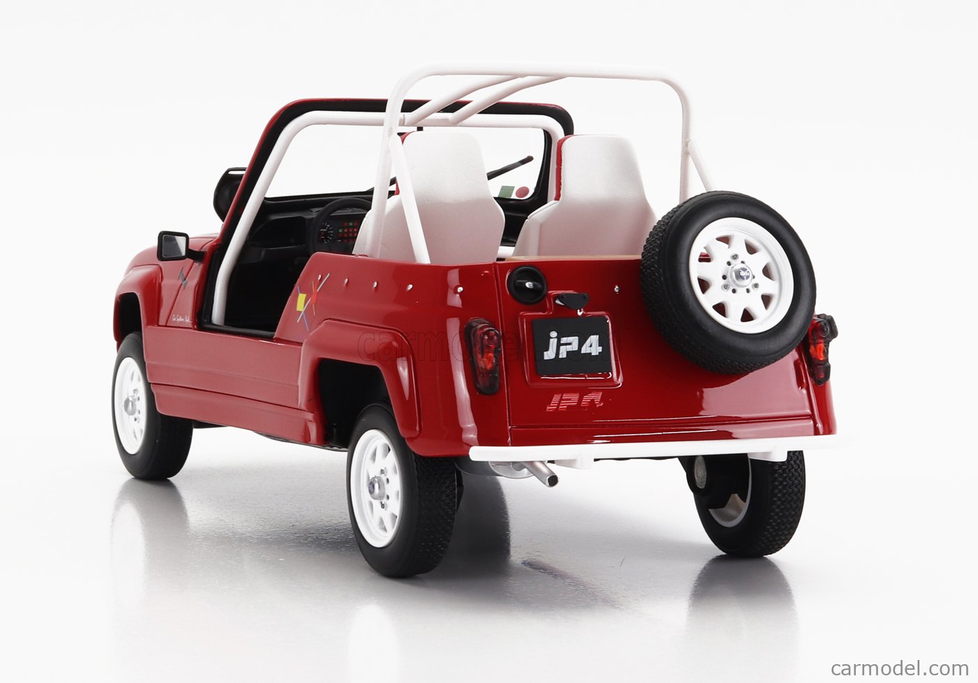 OTTO-MOBILE OT998 Scale 1/18 | RENAULT R4 JP4 1987 RED