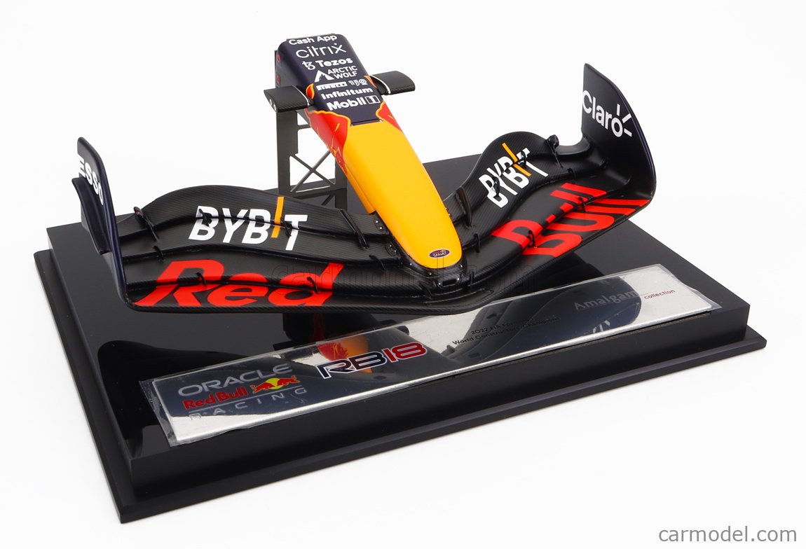 AMALGAM AMG6236 Scale 1/12 | RED BULL NOSE CONE & FRONT WING - MUSETTO ...