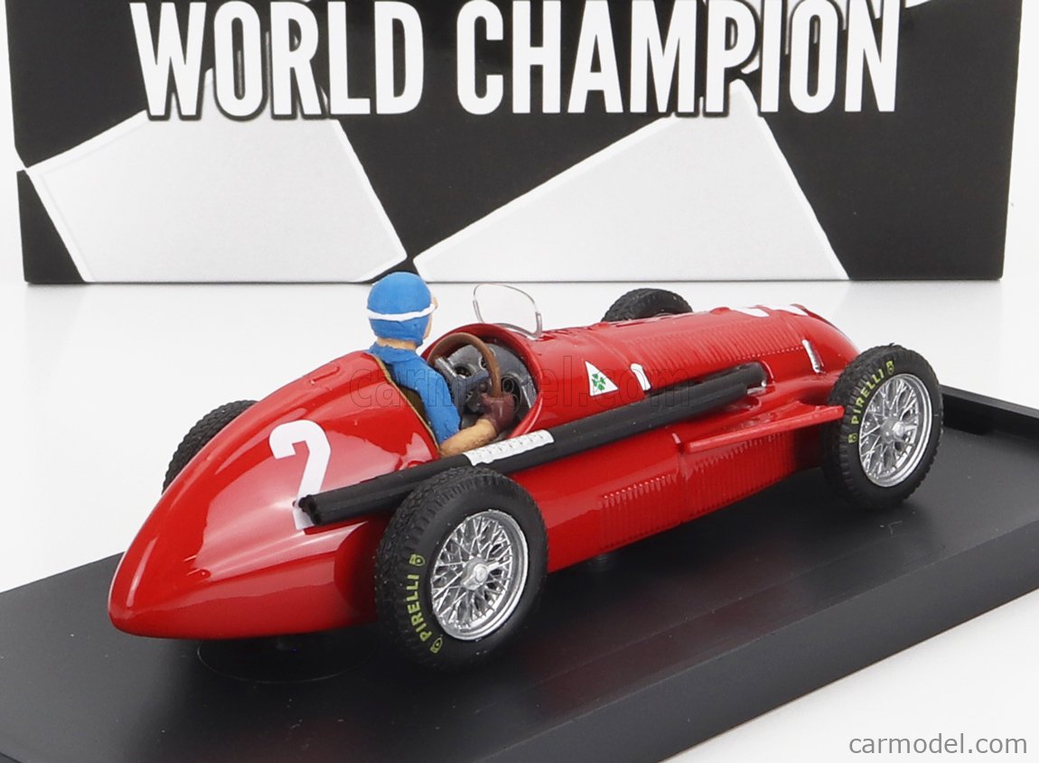 BRUMM R043-CH-UPD-2023 Scale 1/43 | ALFA ROMEO F1 159 N 2 WORLD ...