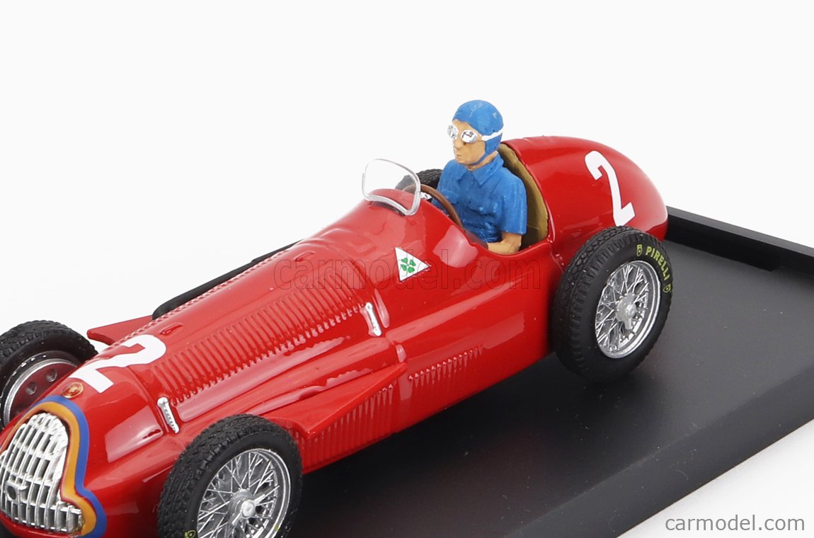 BRUMM R043-CH-UPD-2023 Scale 1/43 | ALFA ROMEO F1 159 N 2 WORLD ...