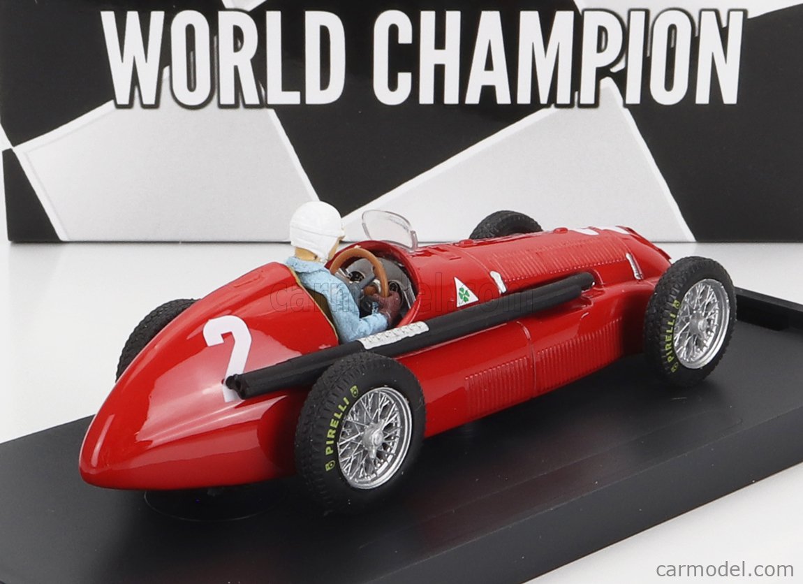 BRUMM R036B-CH-UPD-2023 Scale 1/43 | ALFA ROMEO F1 158 N 2 WORLD ...