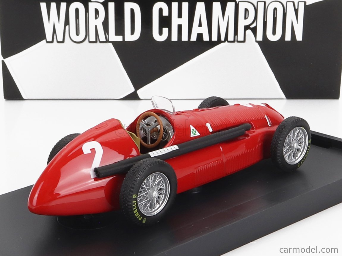 BRUMM R036B-UPD-2023 Scale 1/43 | ALFA ROMEO F1 158 N 2 WORLD CHAMPION ...