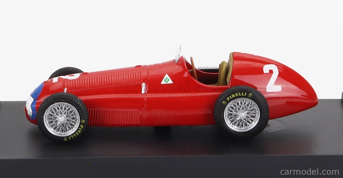 BRUMM R036B-UPD-2023 Scale 1/43 | ALFA ROMEO F1 158 N 2 WORLD CHAMPION WINNER ENGLISH GP NINO ...