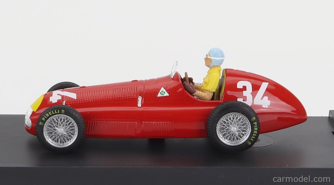 BRUMM R036-CH-UPD-2023 Scale 1/43 | ALFA ROMEO F1 158 N 34 WINNER ...