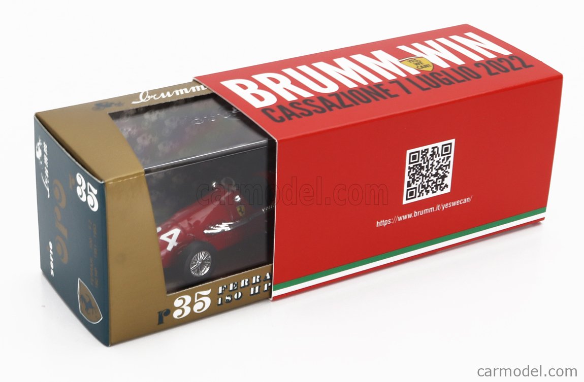 BRUMM S2303 Scala 1/43 | FERRARI F1 500F2 N 34 WORLD CHAMPION 1952 ...