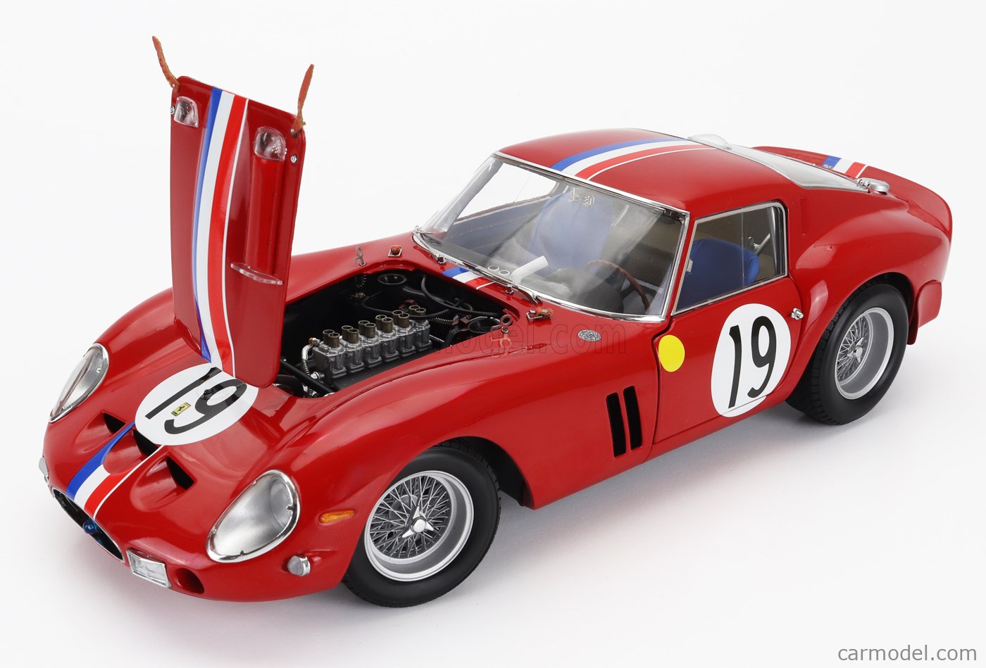 KYOSHO 08438A Scale 1/18 | FERRARI 250 GTO 3.0L V12 COUPE TEAM PIERRE ...