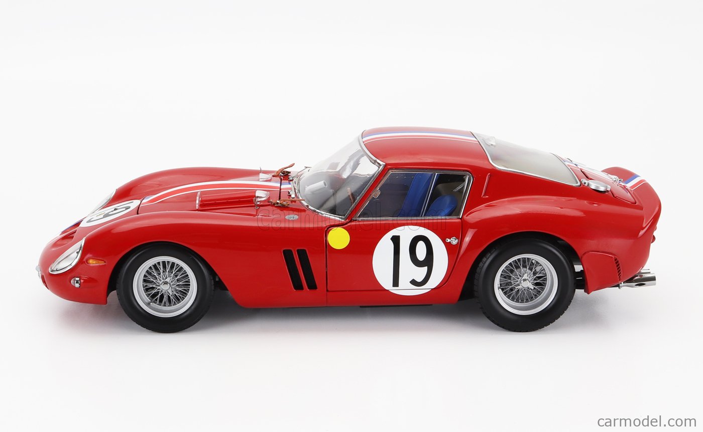 KYOSHO 08438A Scale 1/18 | FERRARI 250 GTO 3.0L V12 COUPE TEAM PIERRE ...