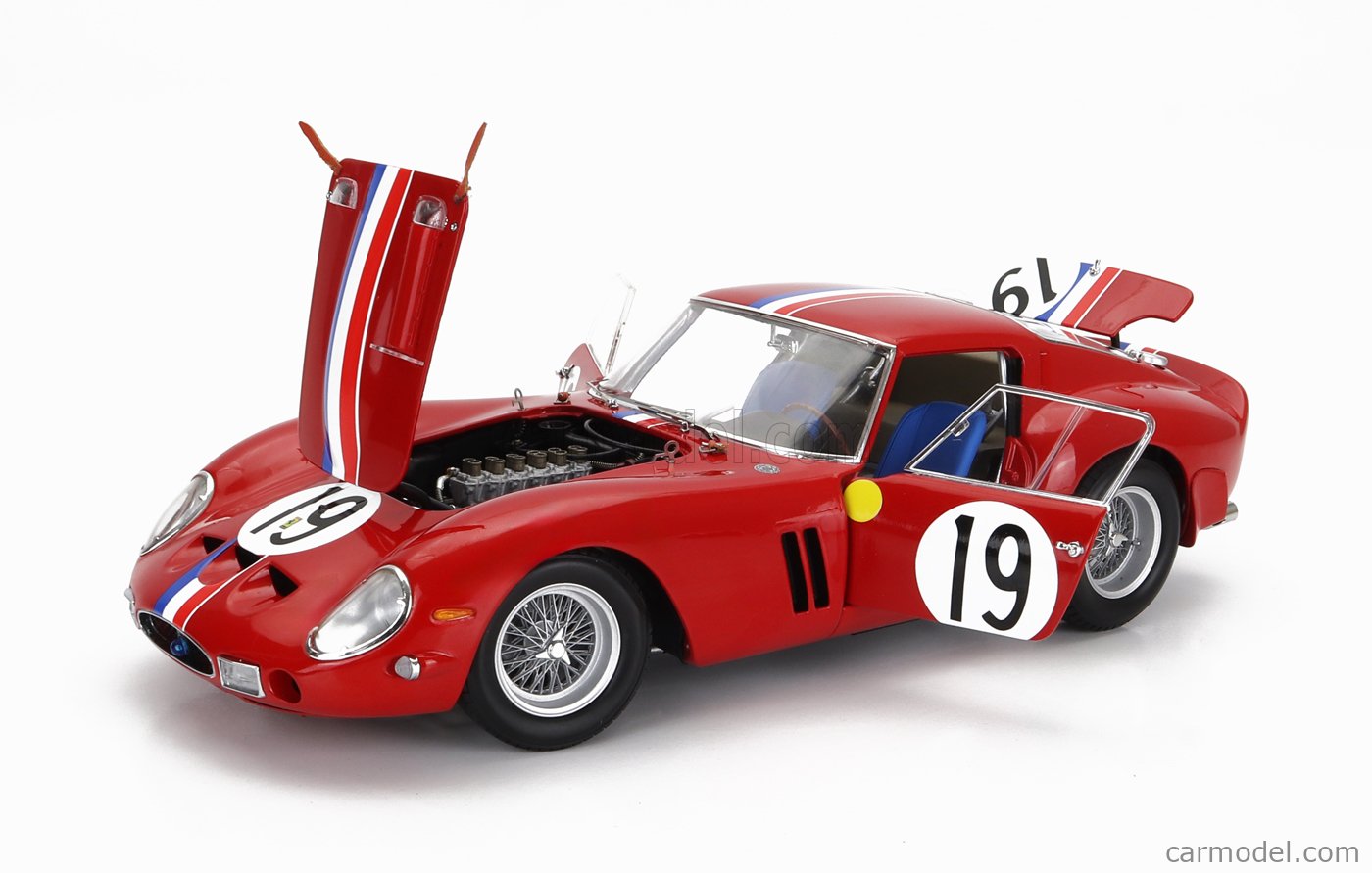 KYOSHO 08438A Scale 1/18 | FERRARI 250 GTO 3.0L V12 COUPE TEAM PIERRE ...