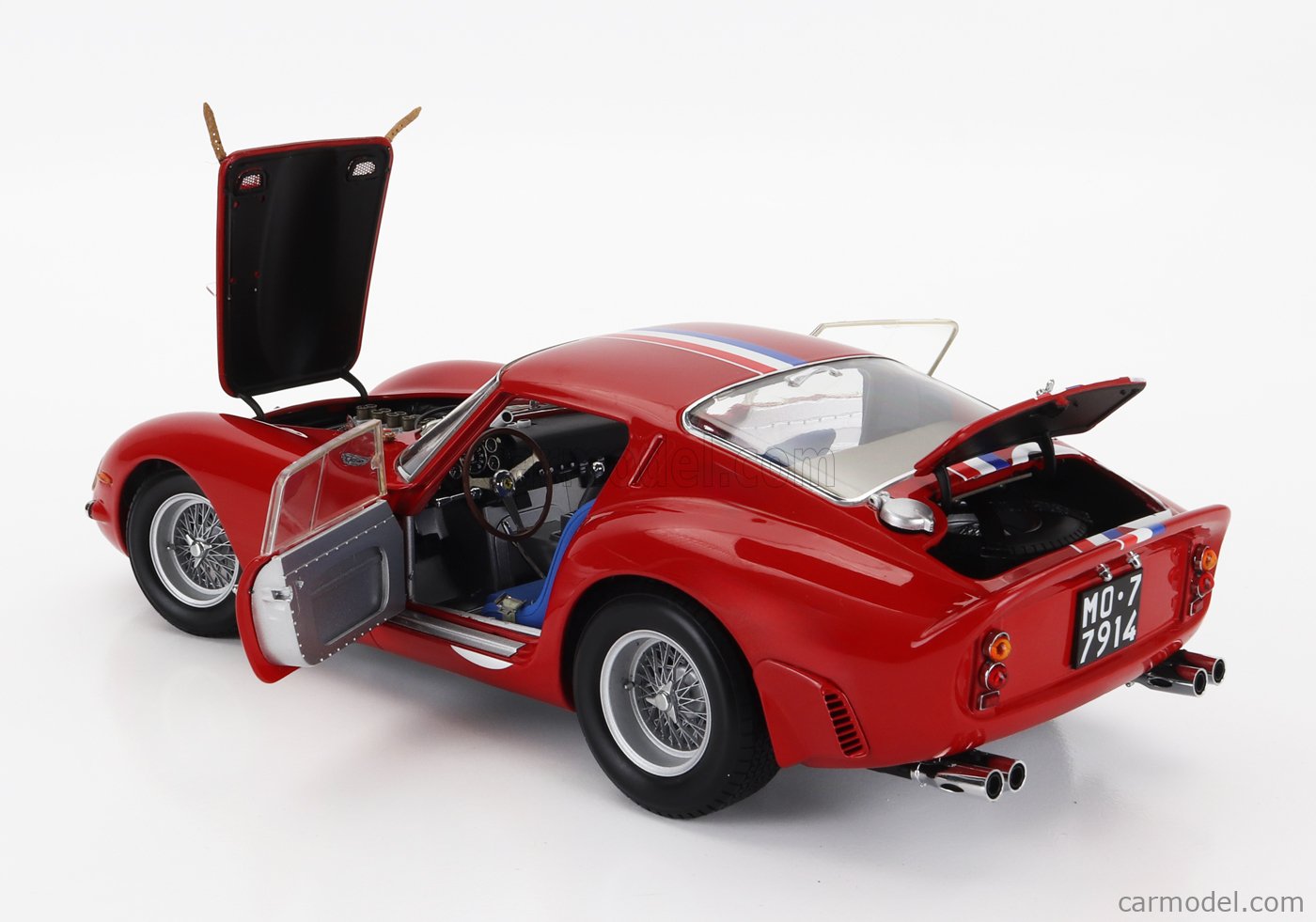 KYOSHO 08438A Scale 1/18 | FERRARI 250 GTO 3.0L V12 COUPE TEAM PIERRE ...